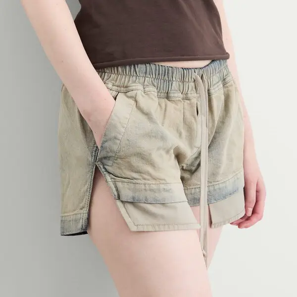 Rick Owens Fog Boxer Shorts - Mineral Pearl | Editorialist